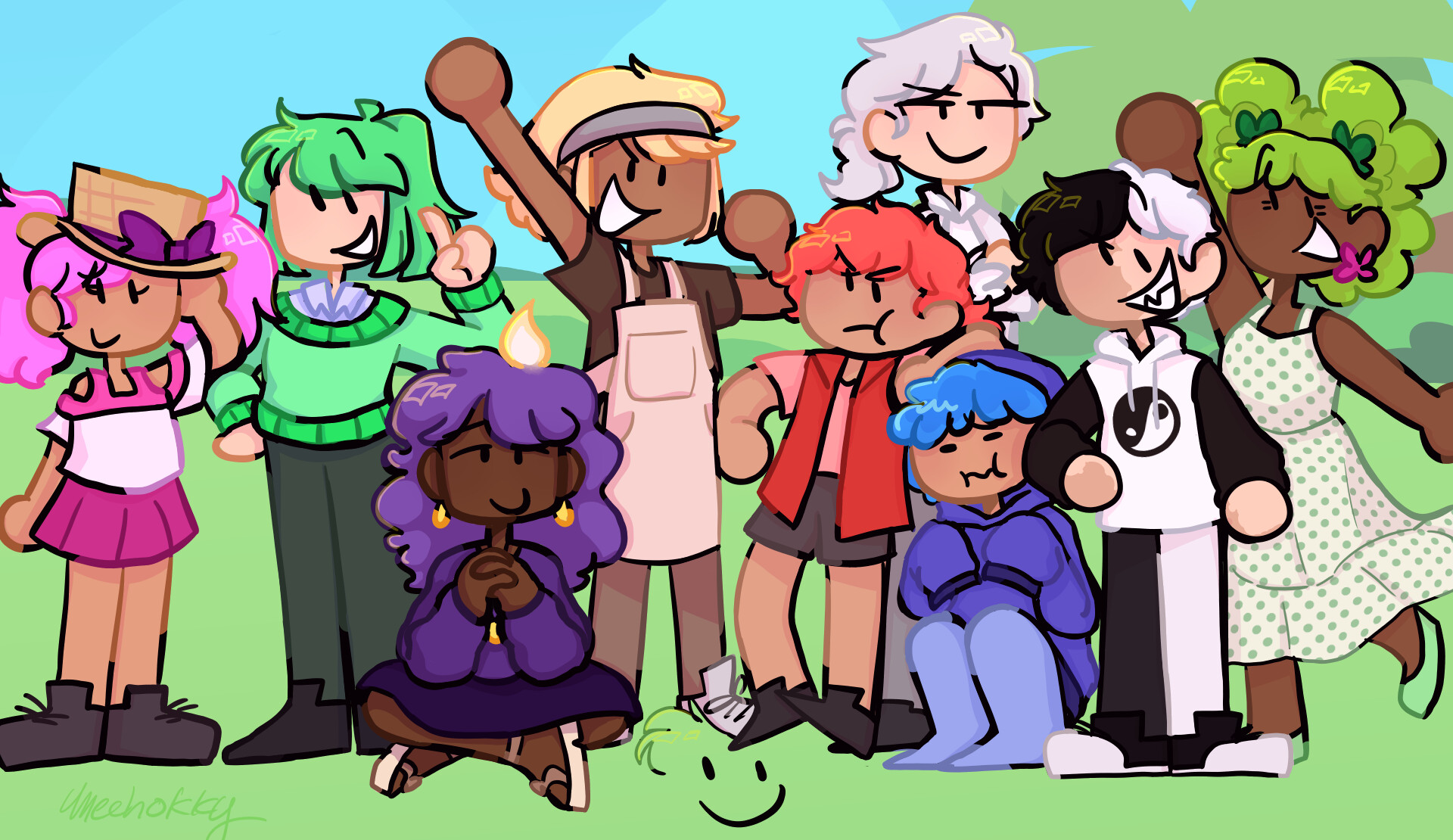 ArtStation - the group photo