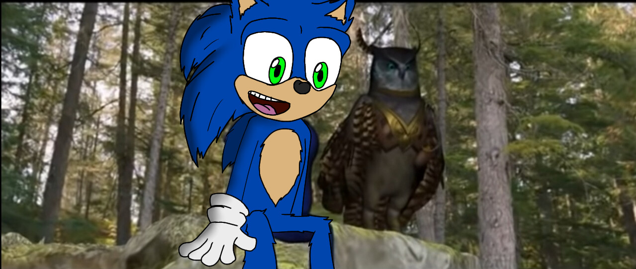 ArtStation - Sonic deleted scene redraw