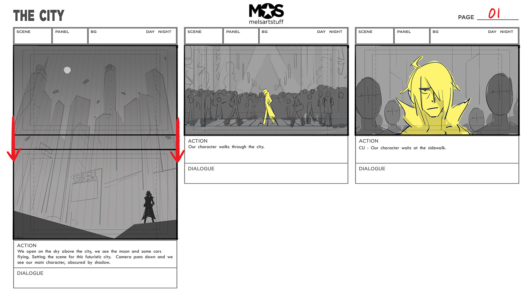 ArtStation - Demo Storyboards