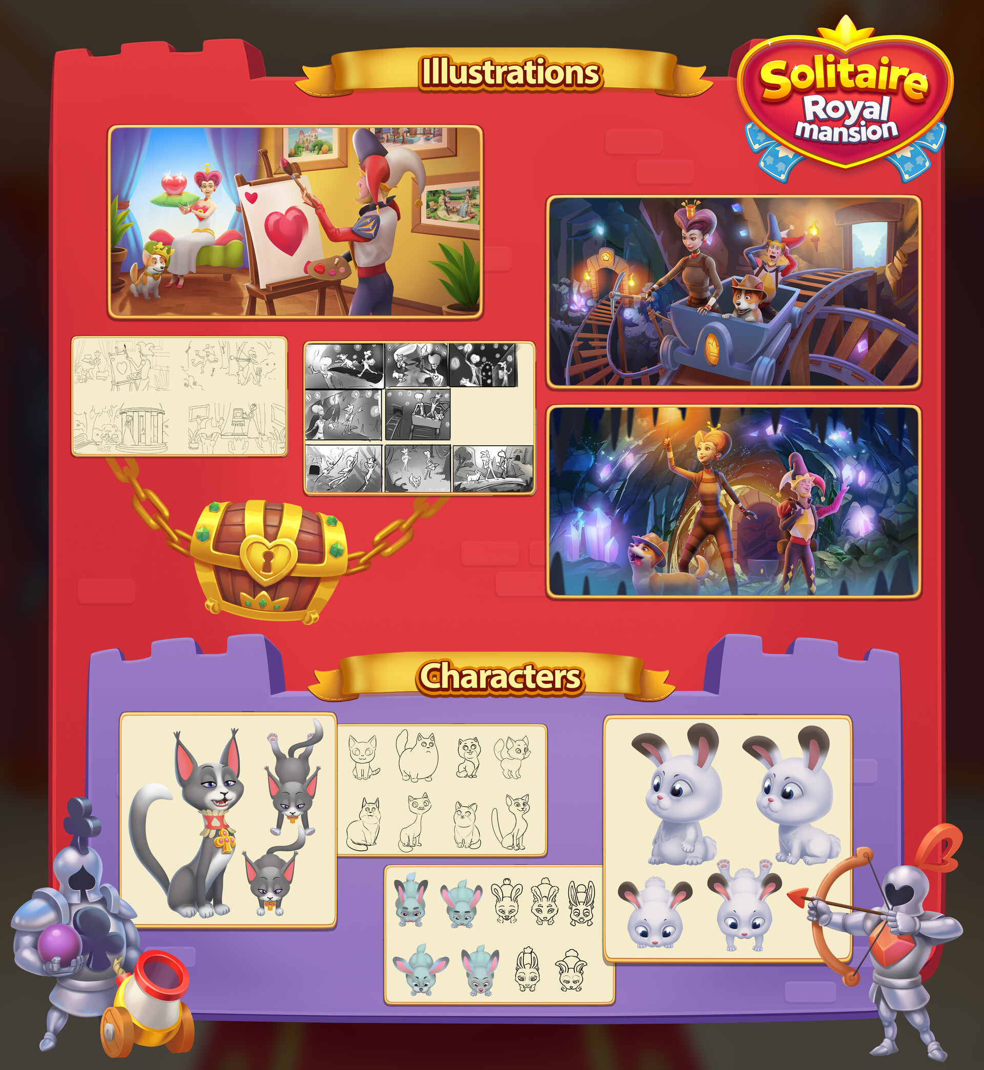 ArtStation - Solitaire artwork