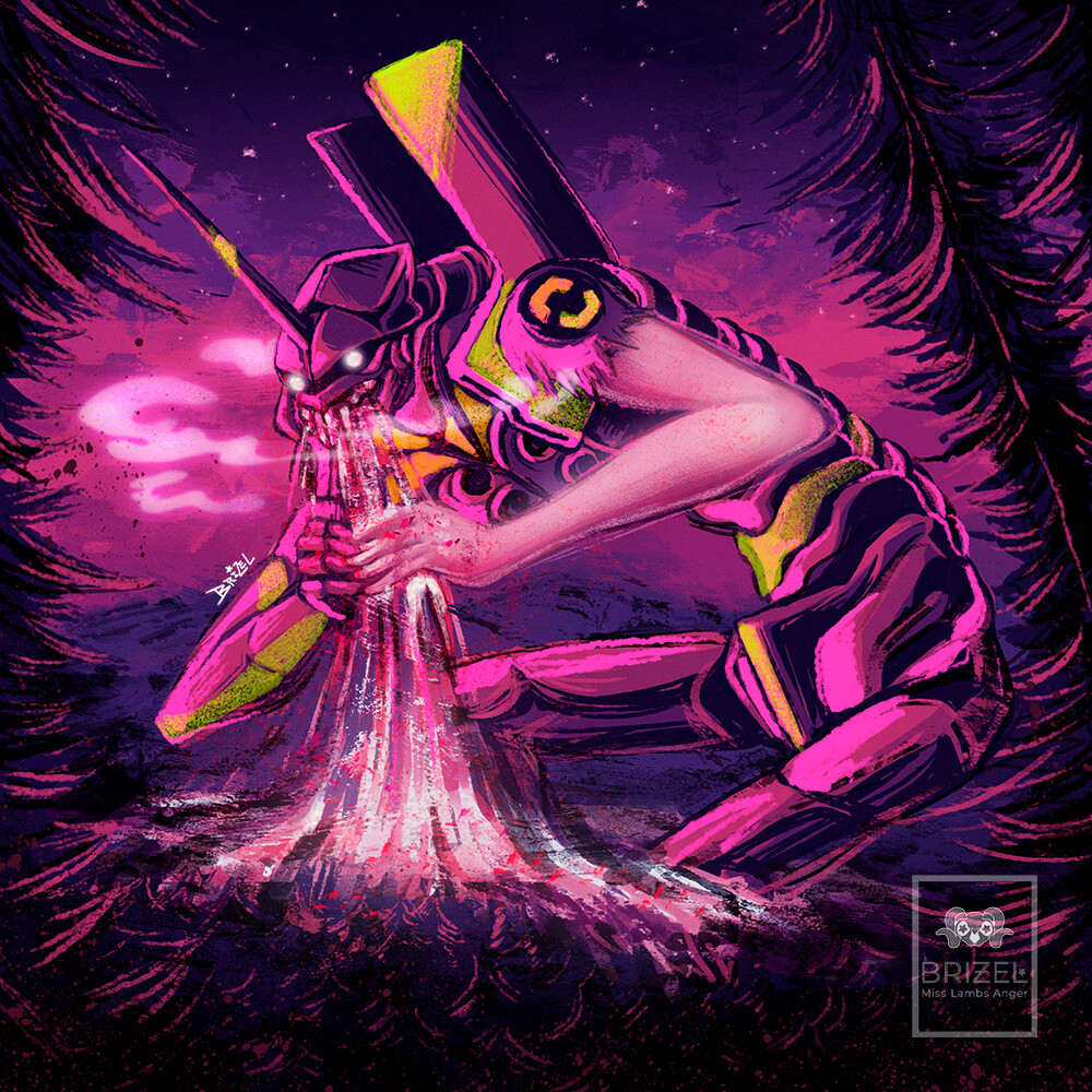 ArtStation - Evangelion: Unit 01 Berserk