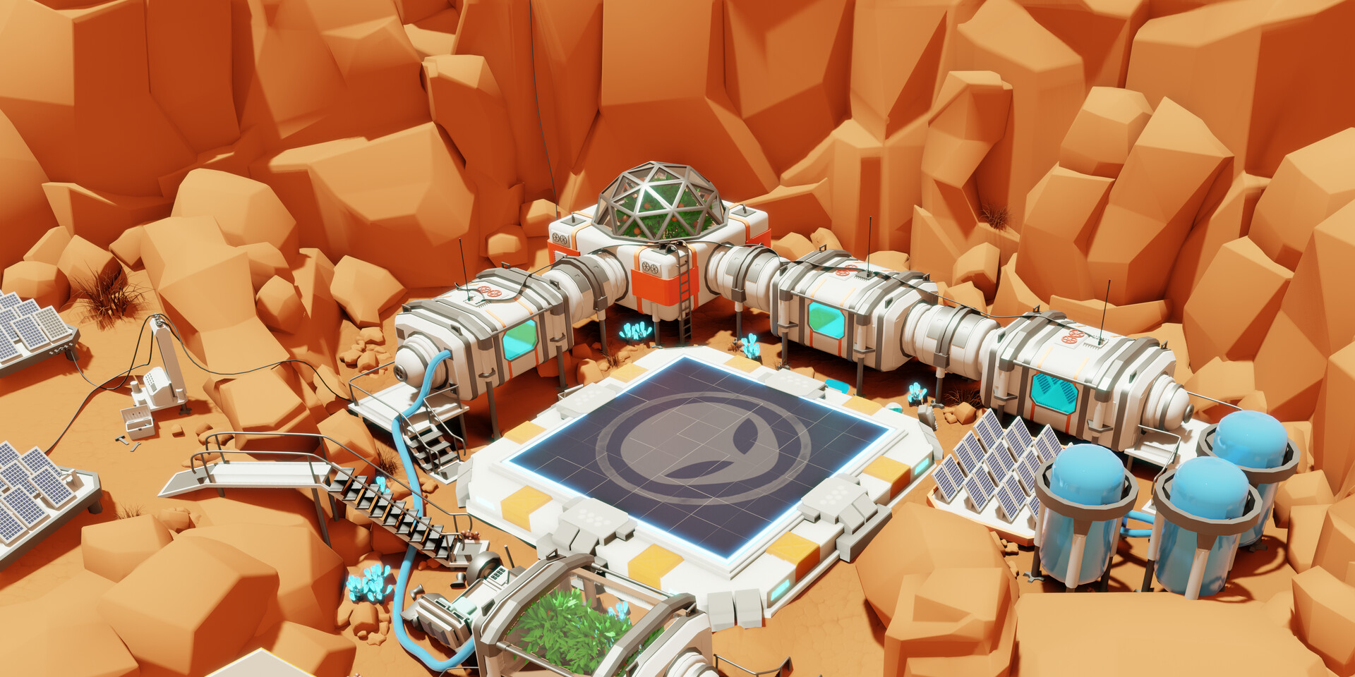 ArtStation - Mars Arena - Gambit combat location