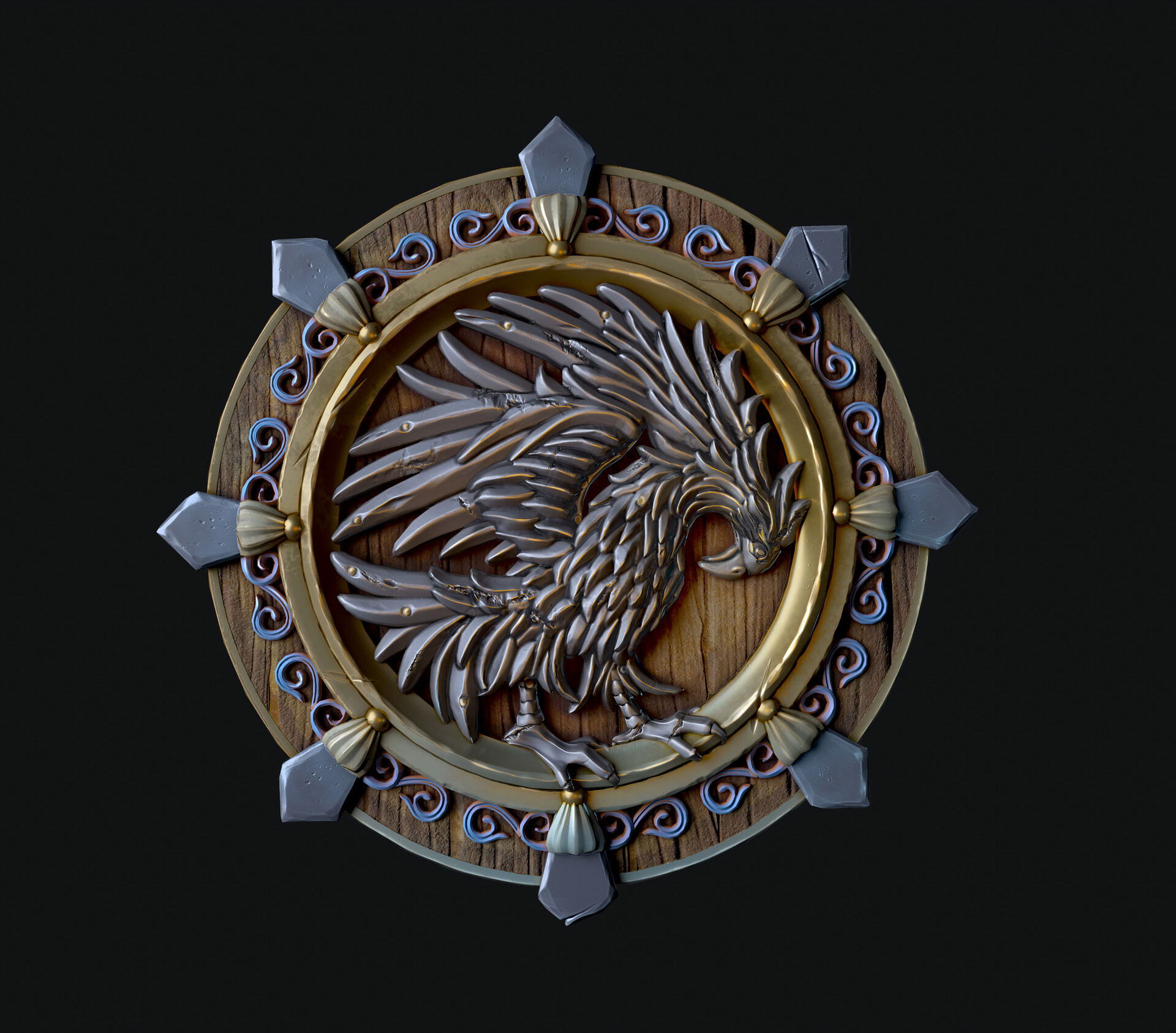 ArtStation - Medieval shield