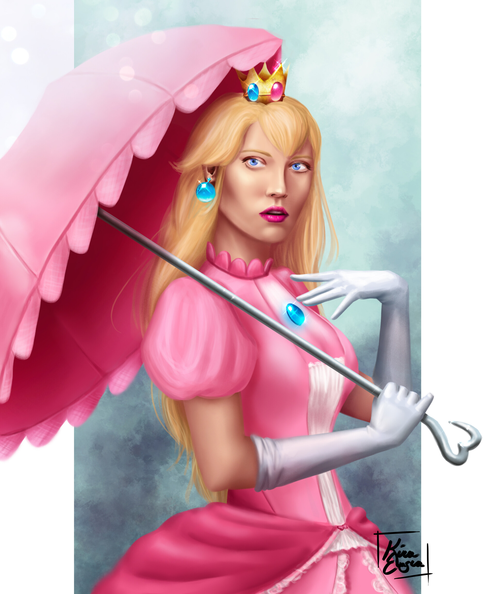 ArtStation - Fanart: Princess Peach