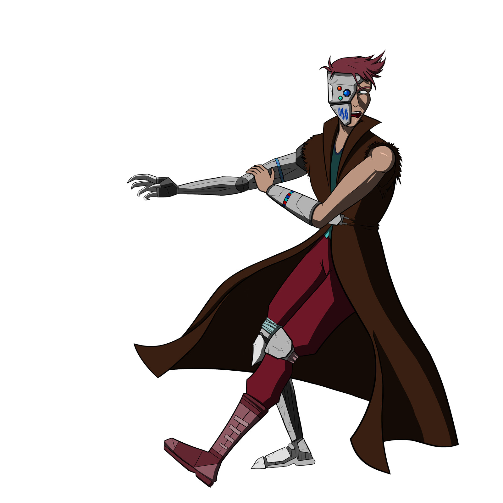 Samyrion - Half Cyborg