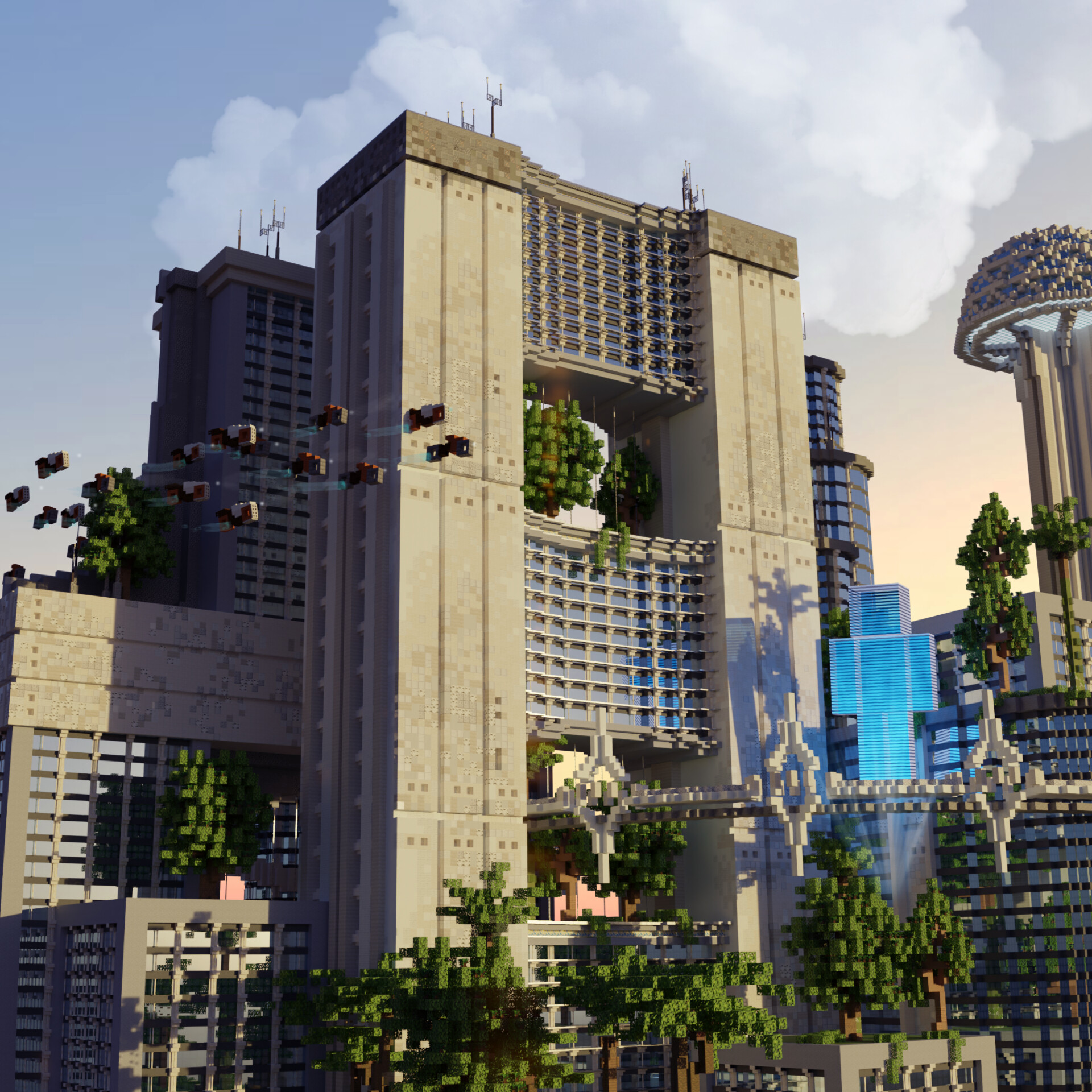 ArtStation - Future Town