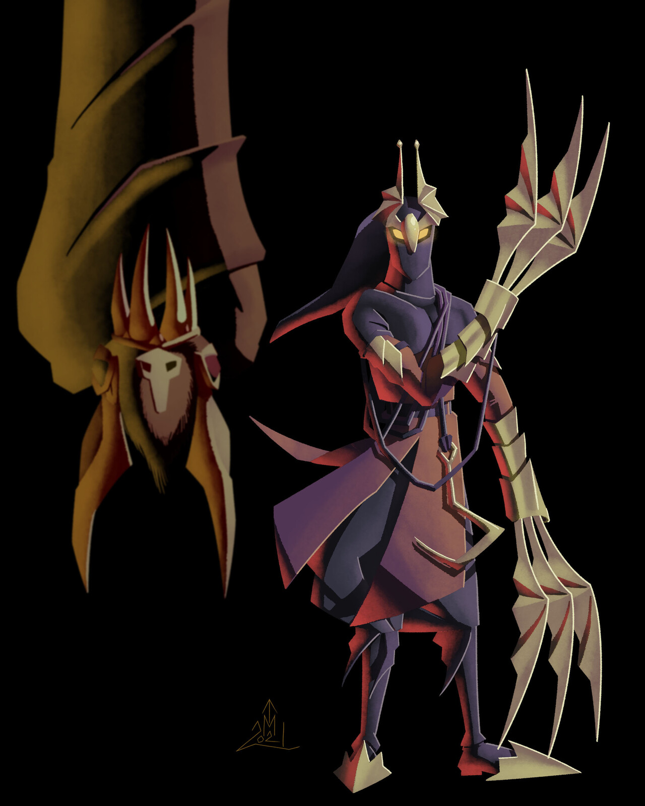 Tor Engdal - Lost Elf, Bat Knight2