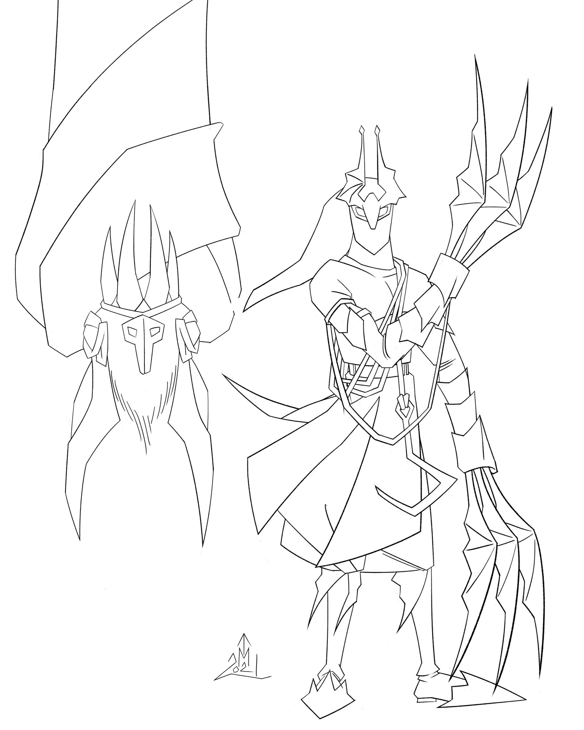 Tor Engdal - Lost Elf, Bat Knight2