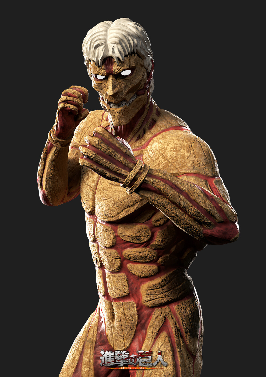 Wong Ka Hoong - Attack on Titans: Armored Titan (Fanart)