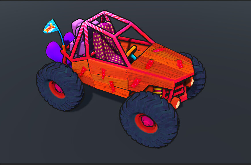 ArtStation - rock_bouncers_car