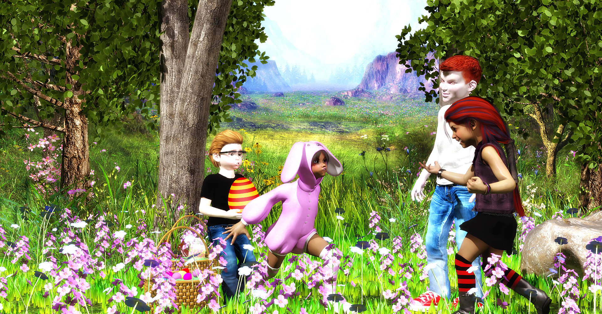 ArtStation - Easter Egg Beat Down