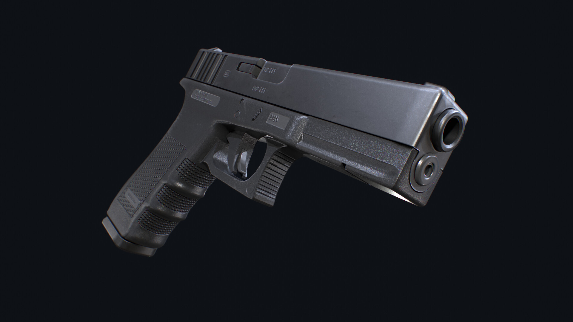 ArtStation - Glock 17 Gen 4