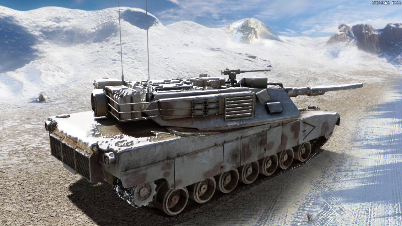 ArtStation - Abrams M1