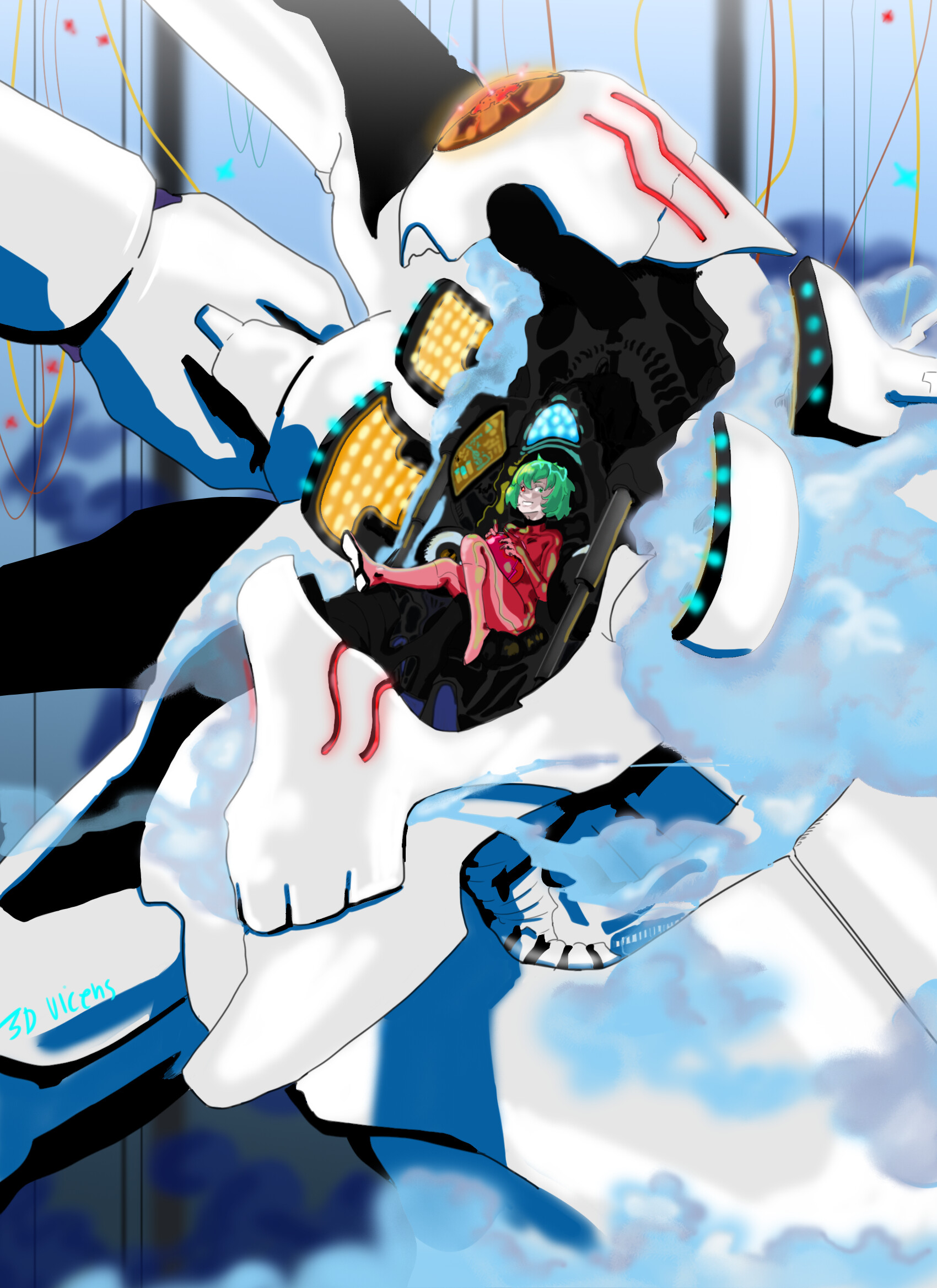 ArtStation - Mecha pilot eto