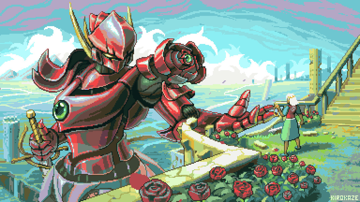 ArtStation - Rose Knight