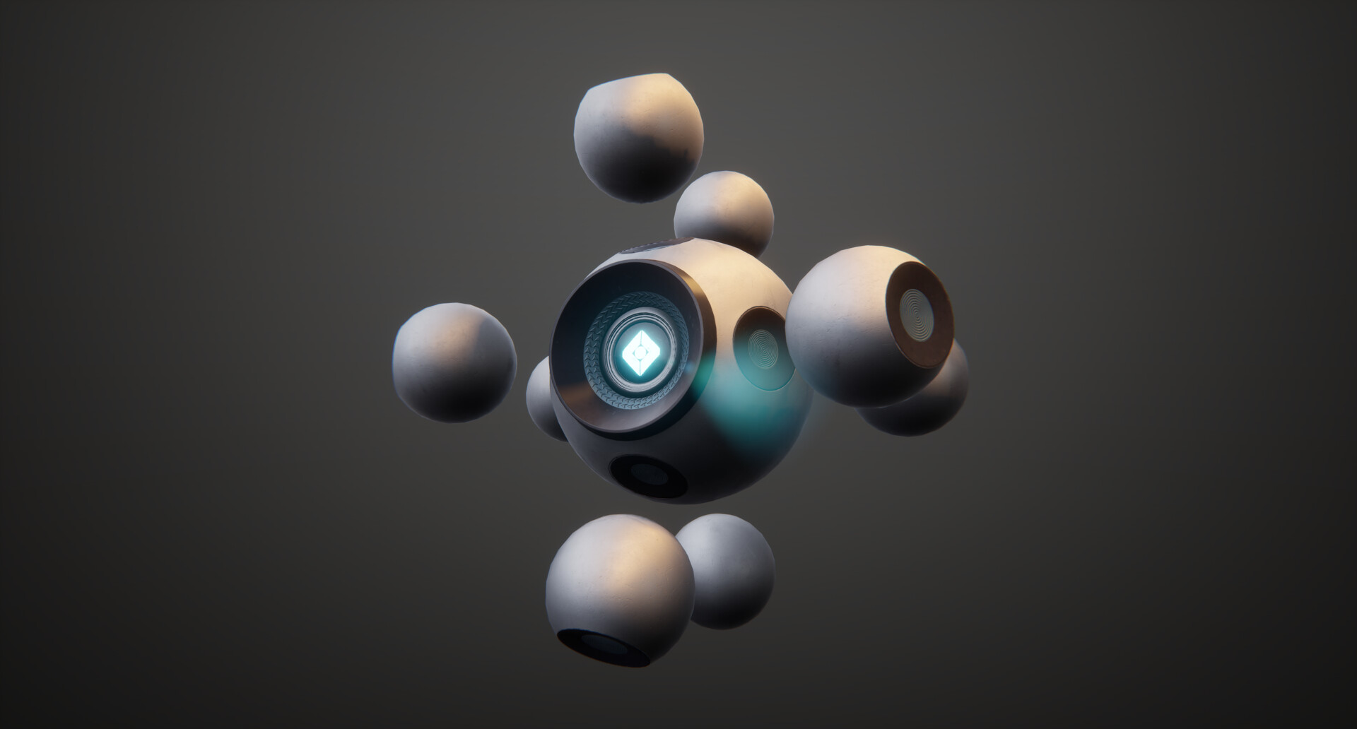 ArtStation - Ghost 3D Model ~ Destiny 2 (Personal Project)