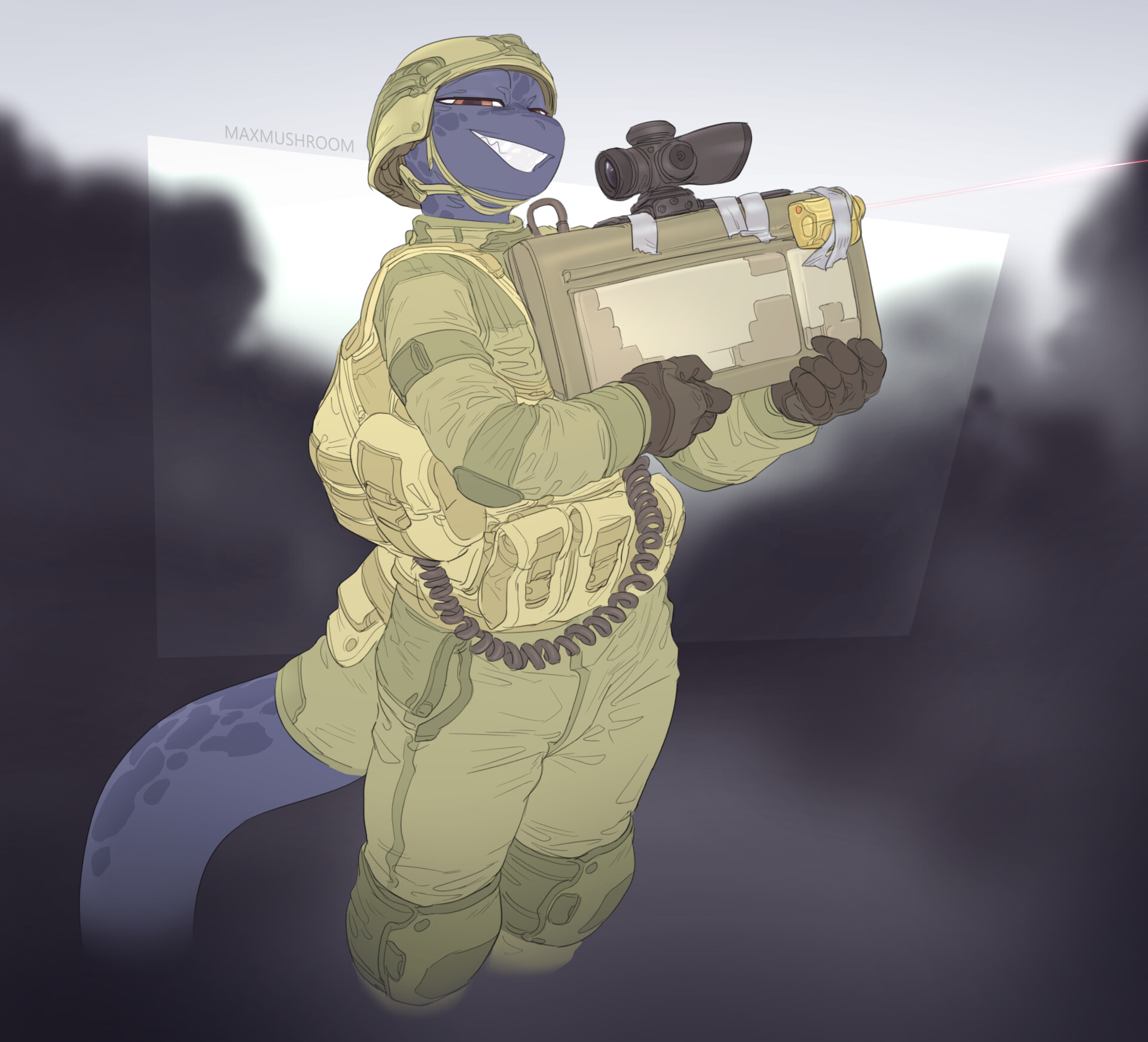 Keyboard Gun