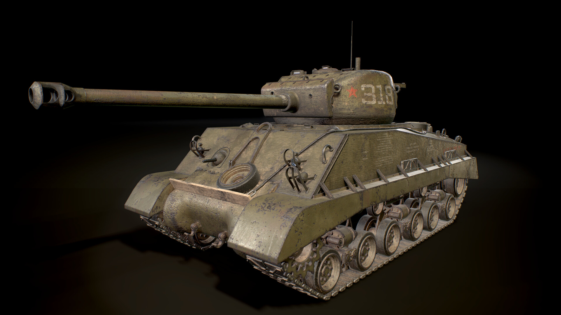 ArtStation - M4A2E8 Lend-Lease