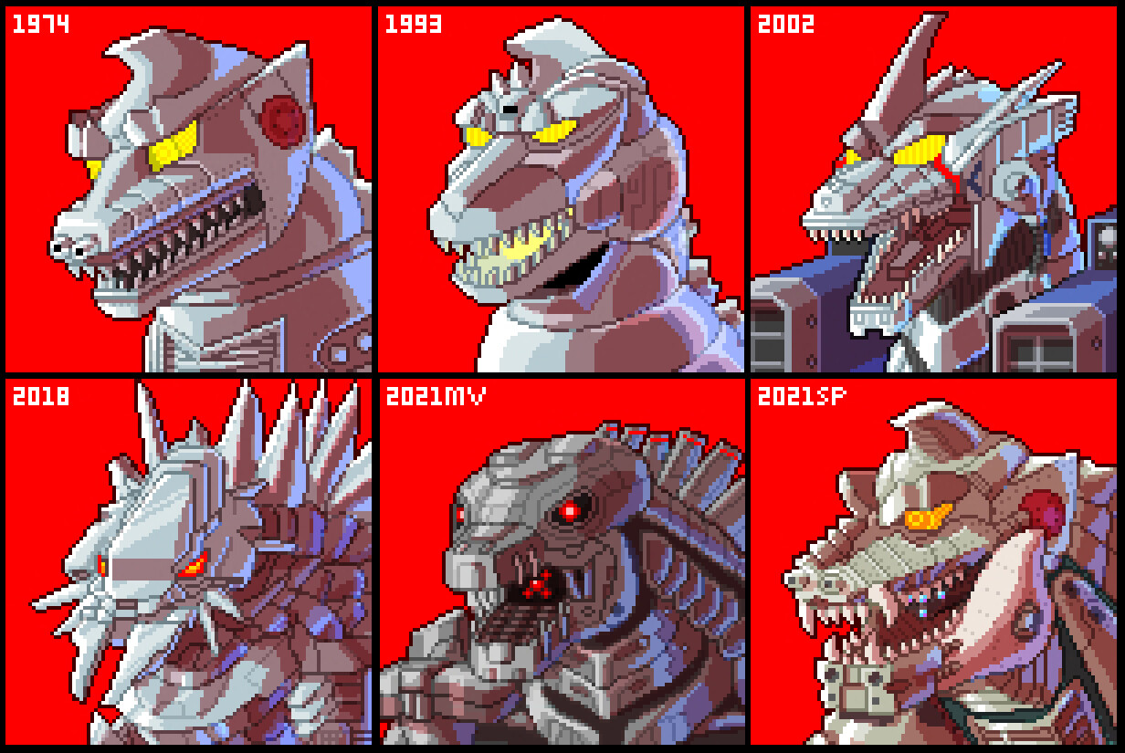 super godzilla sprites