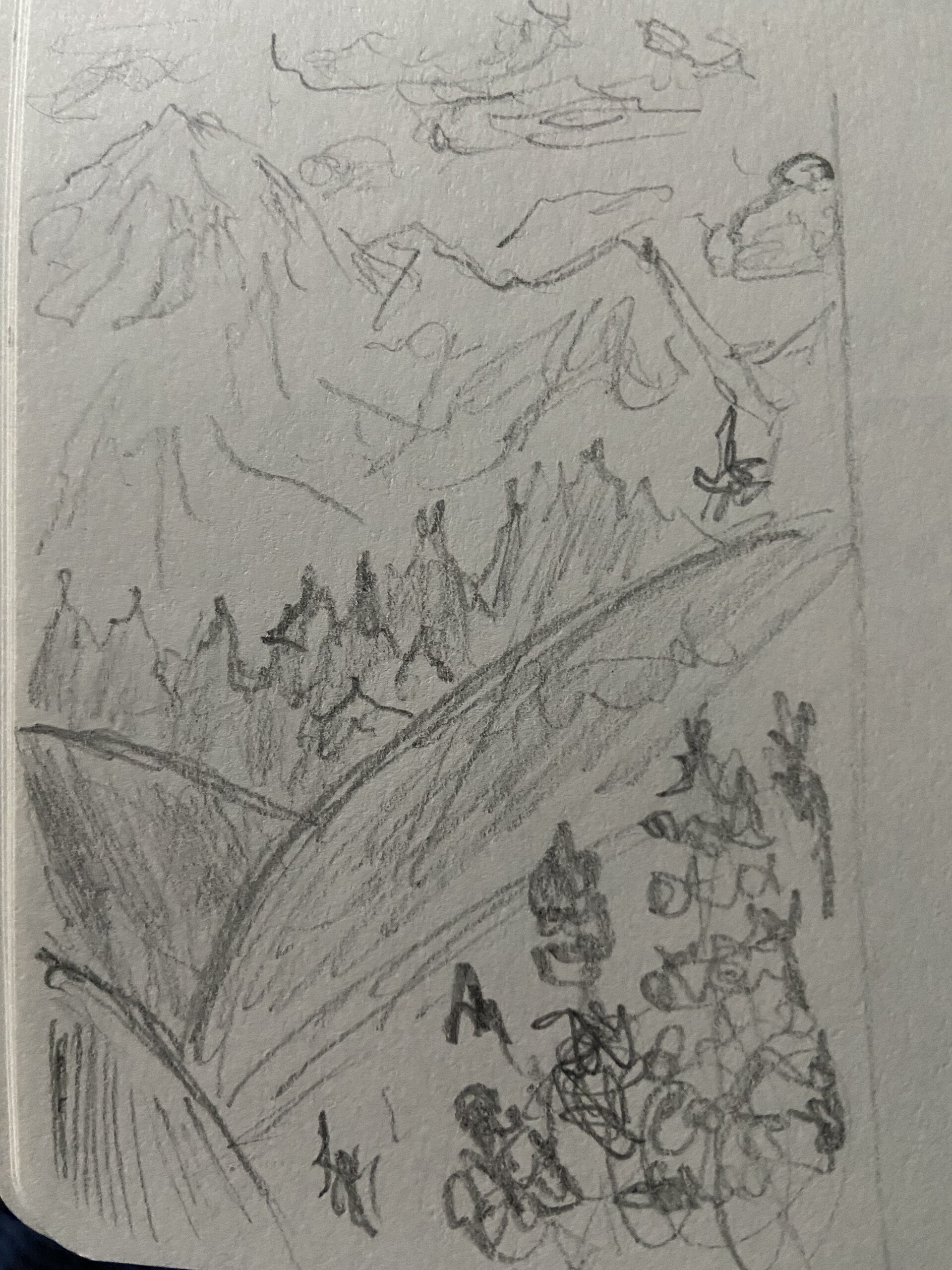 Mountain Valley Drawing