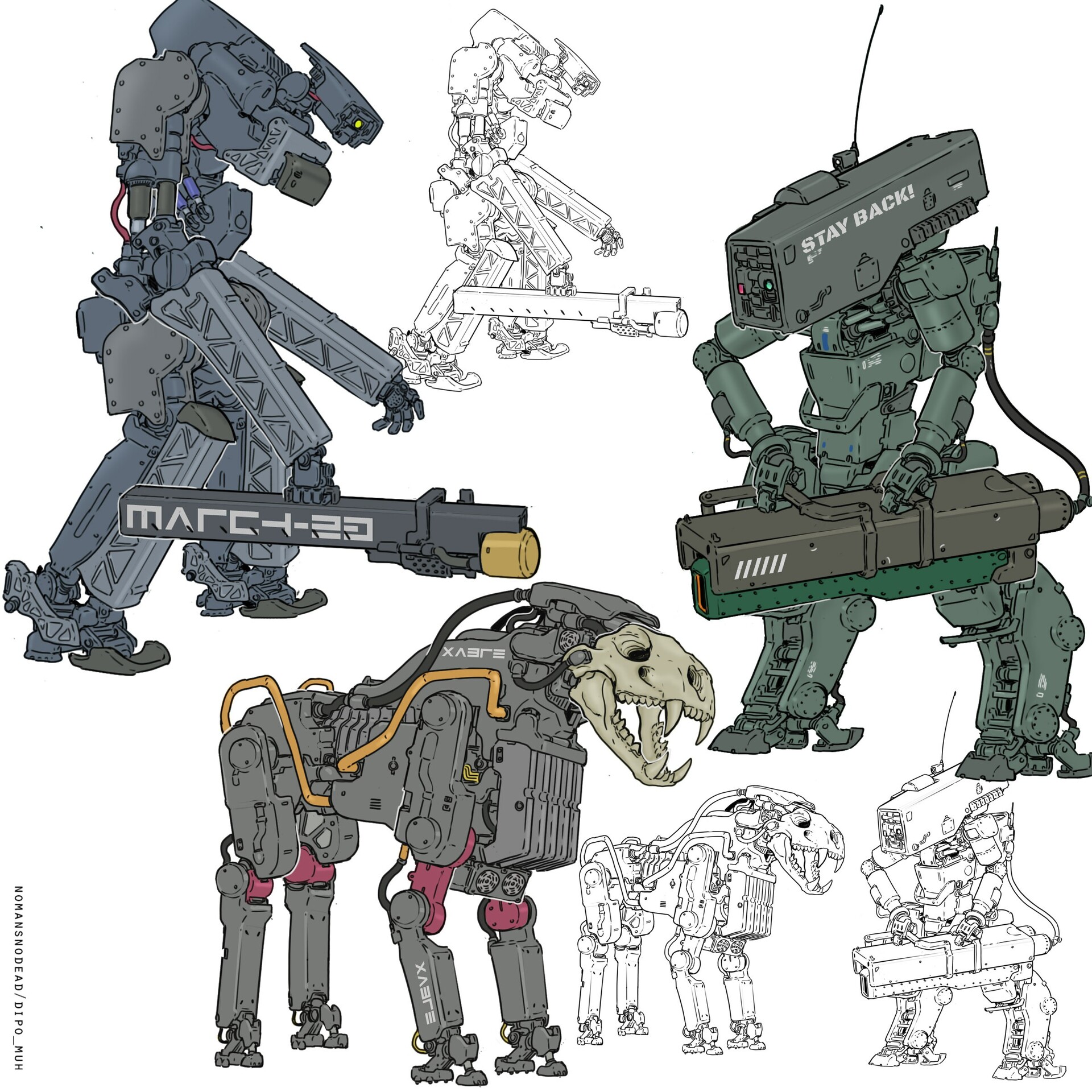 Dipo Muh. - March Of Robots 2022