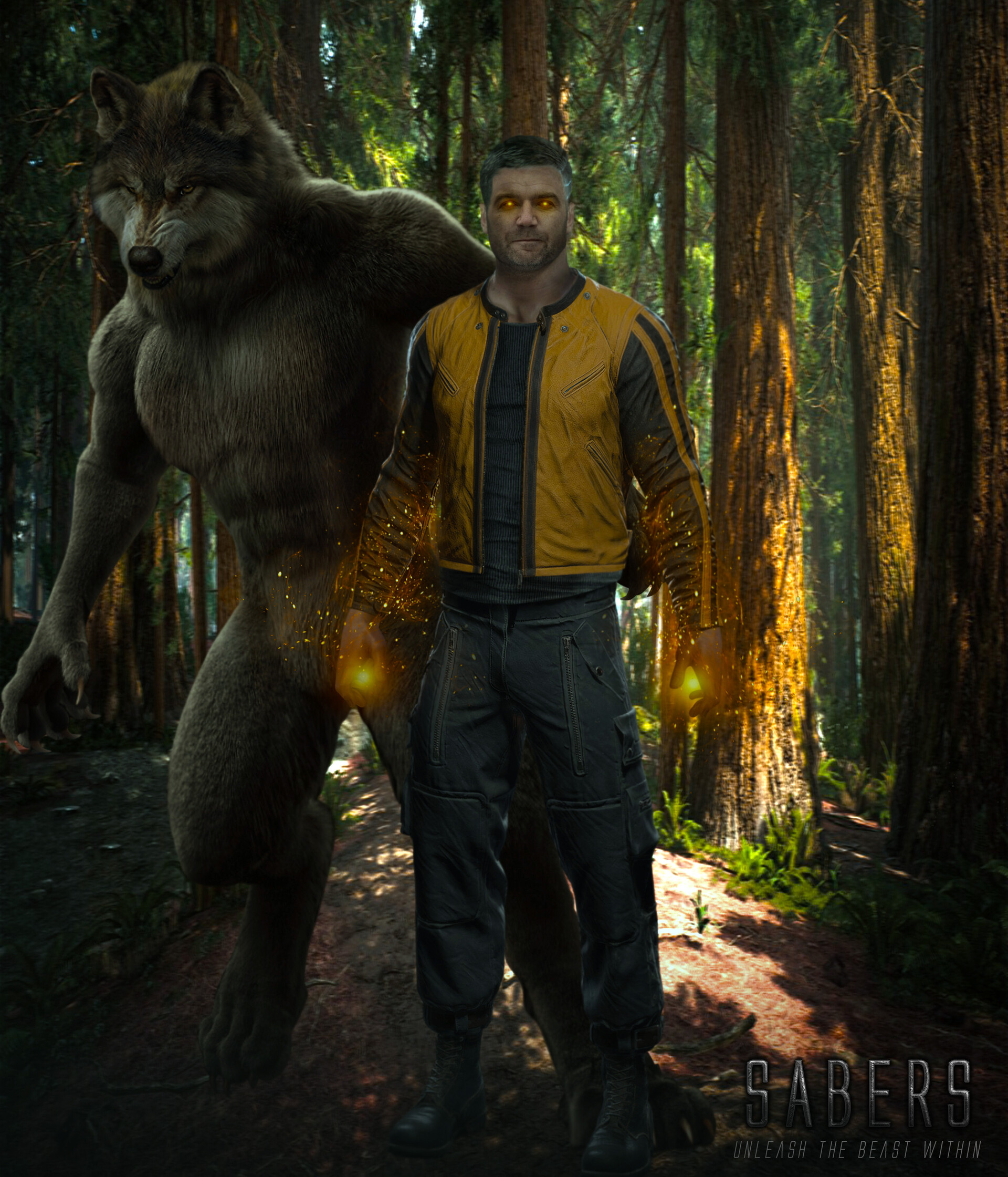 ArtStation - Foxfire and Wolf-Fang (Sabers 2)