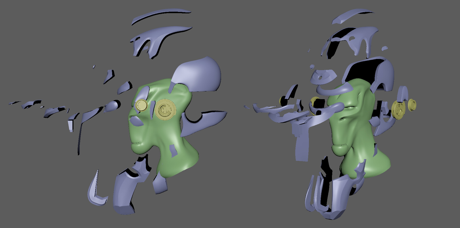 Arnaud Letay - Alien Helmet