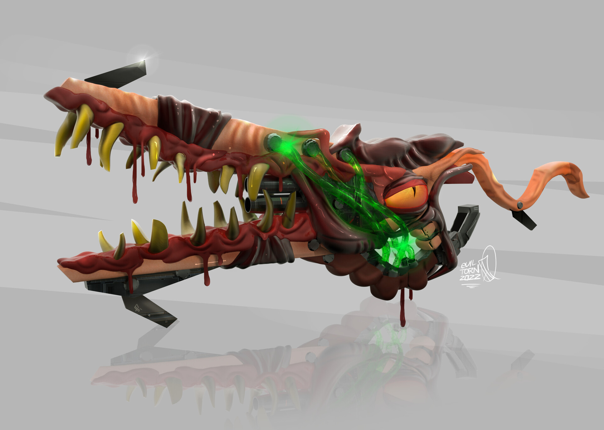 ArtStation - Monster gun