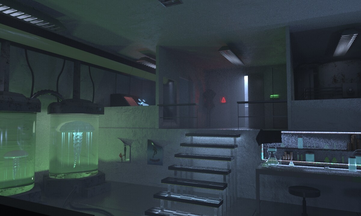 ArtStation - Laboratory Concept