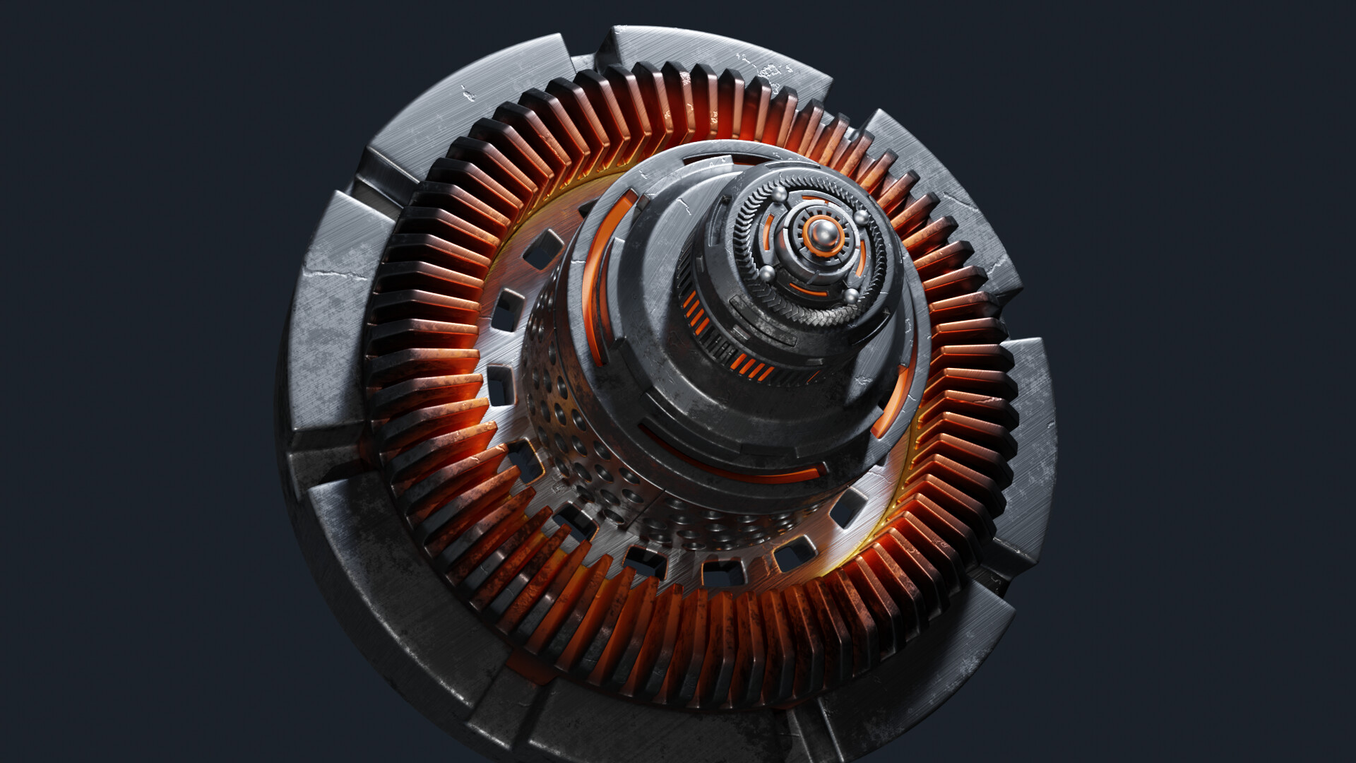 ArtStation - Heating mechanism