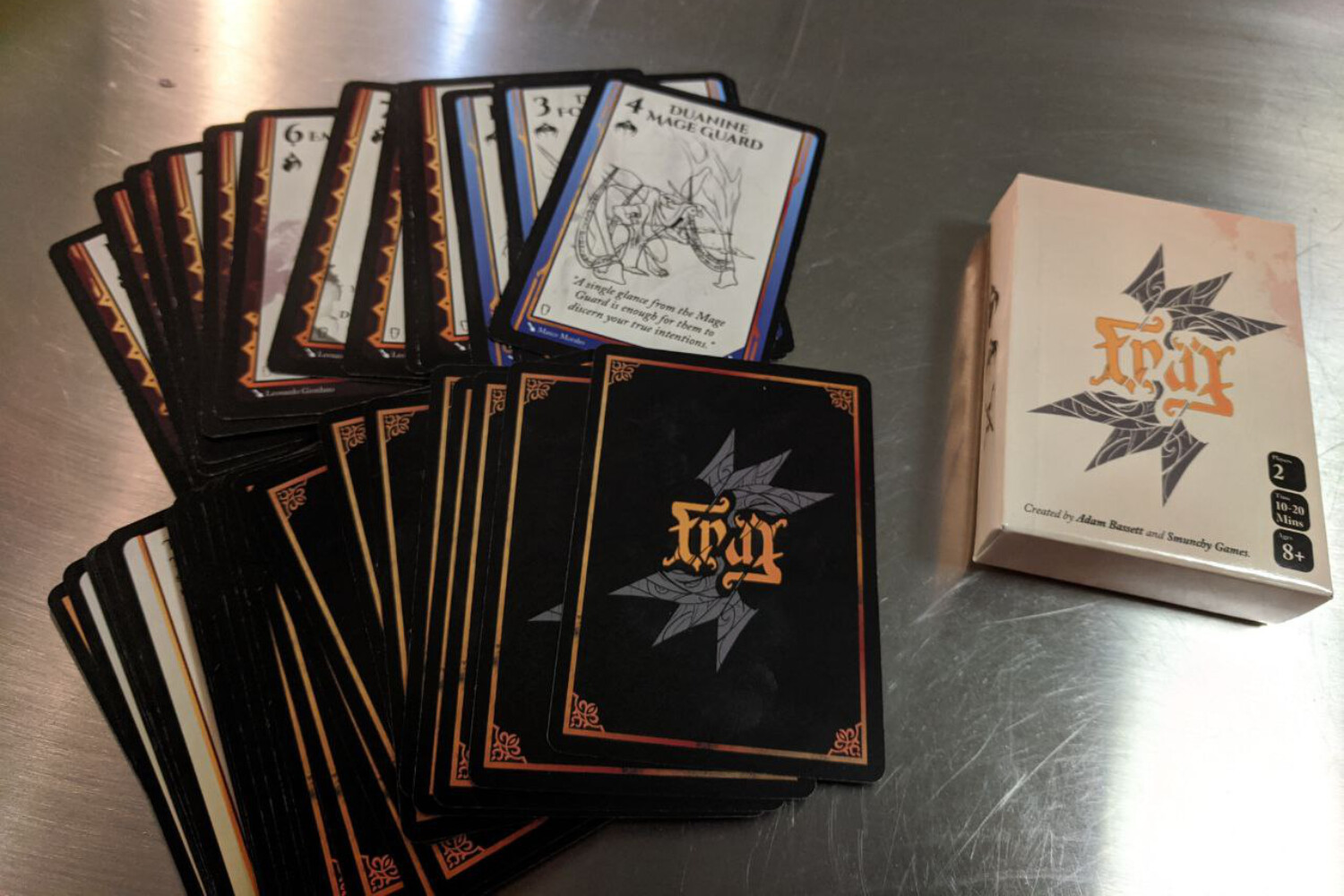 Adam Bassett - Fray: Card Design Case Study