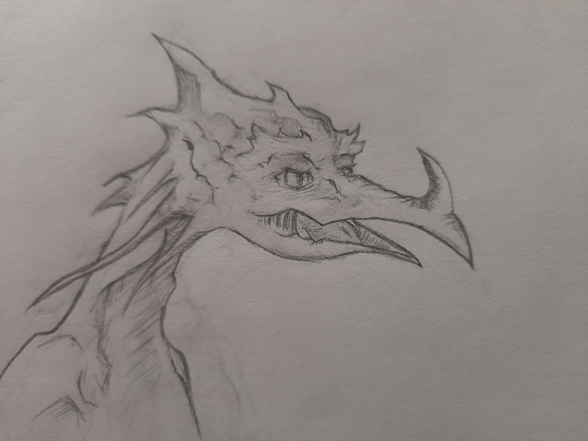 ArtStation - Castle Falkenstein dragon face