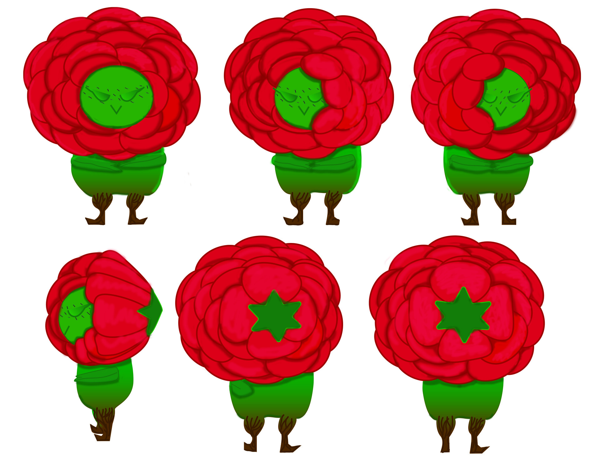 ArtStation - Rose Character Design