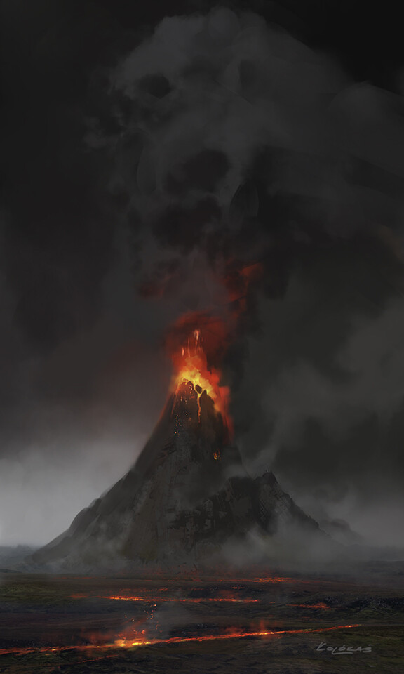 ArtStation - Volcano