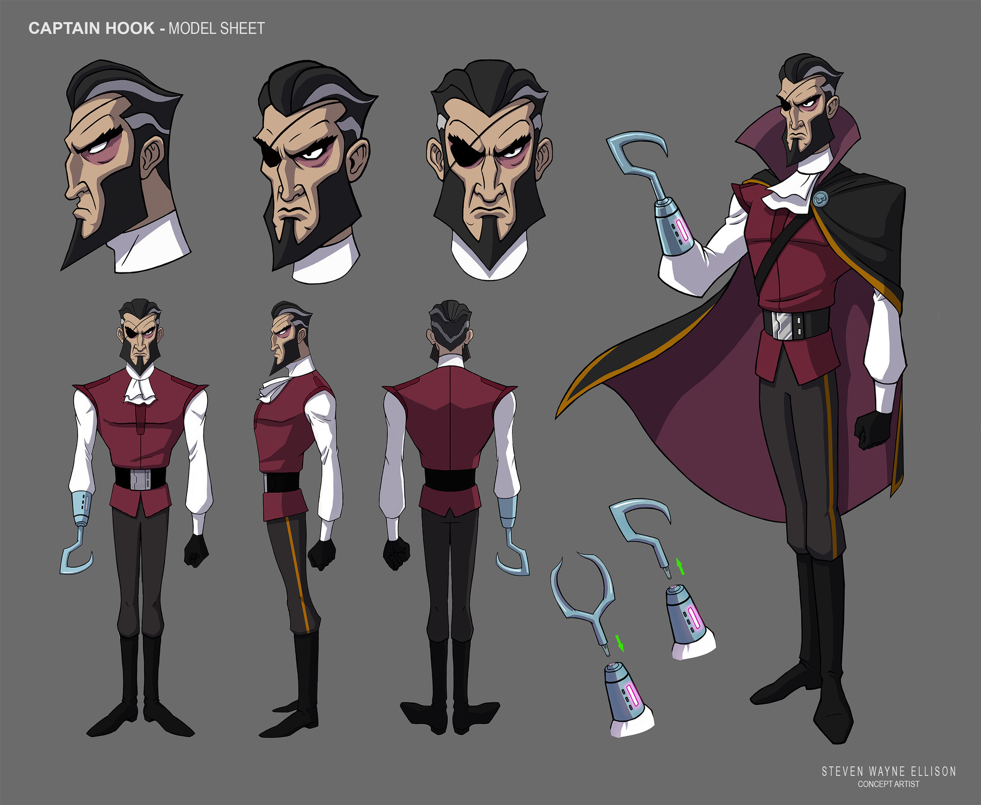 ArtStation - Captain Hook
