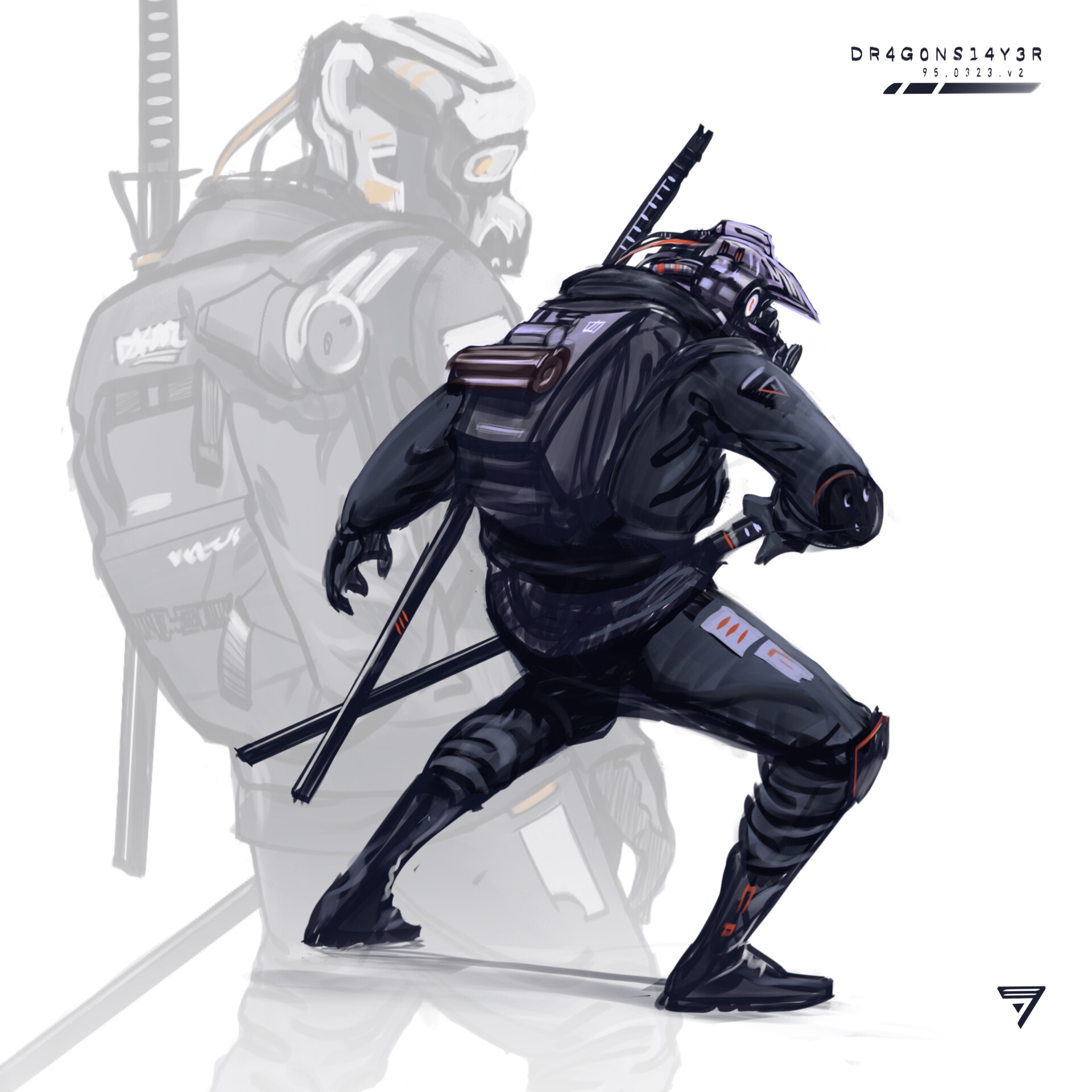 ArtStation - Cyberpunk Character Sketches