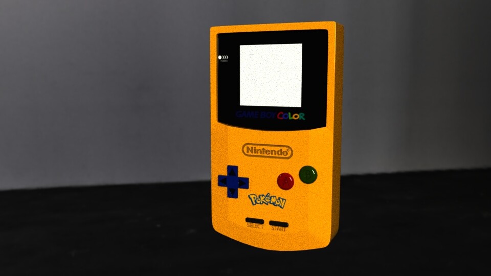 ArtStation - Texturización Gameboy