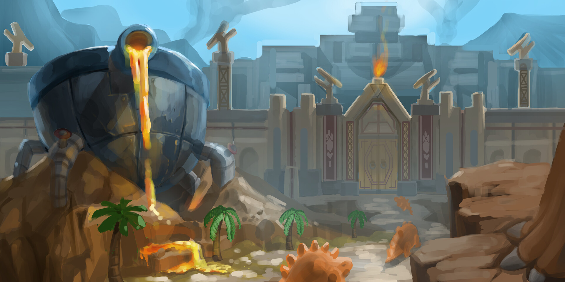 ArtStation - game concept art