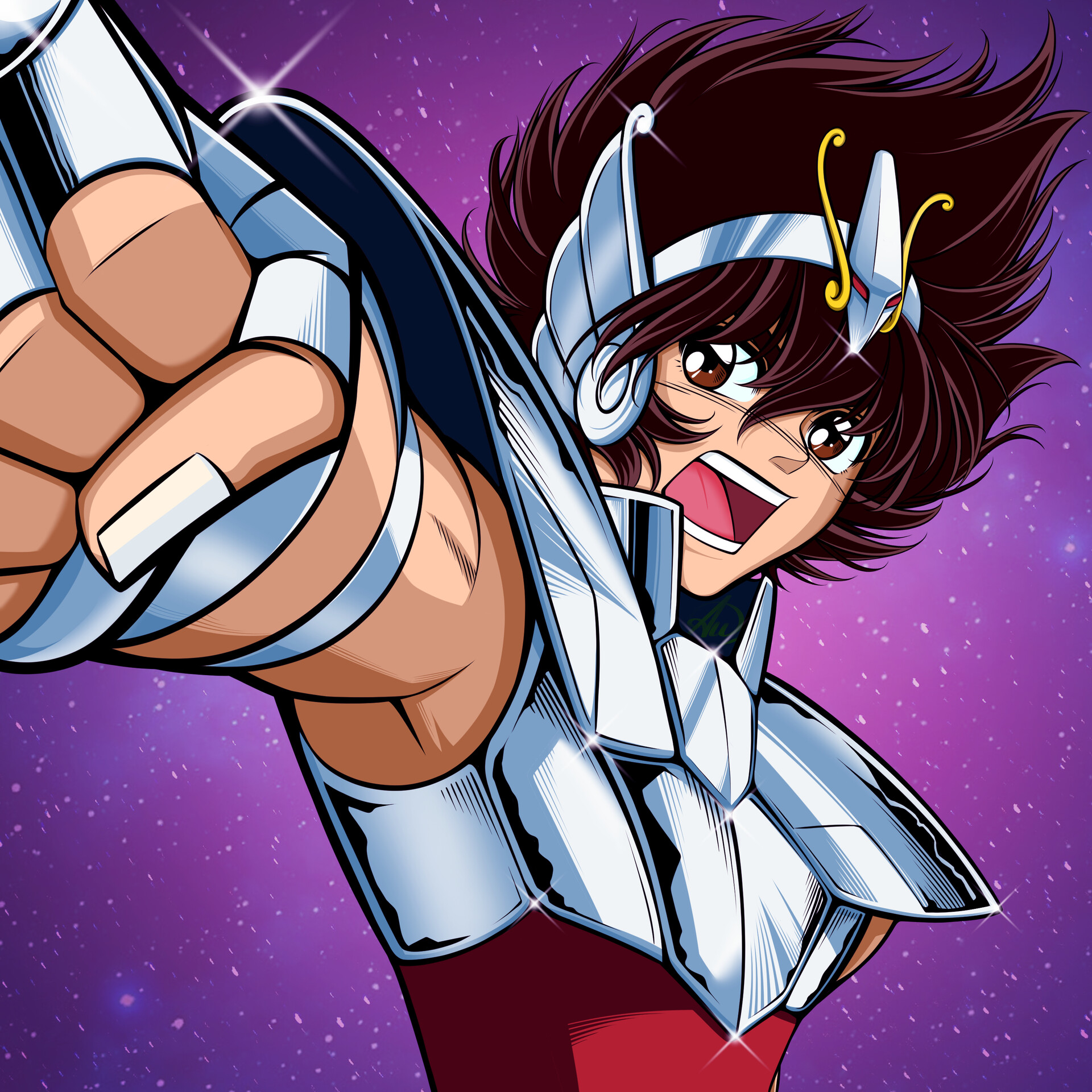 ArtStation - Pegasus Seiya [Study]