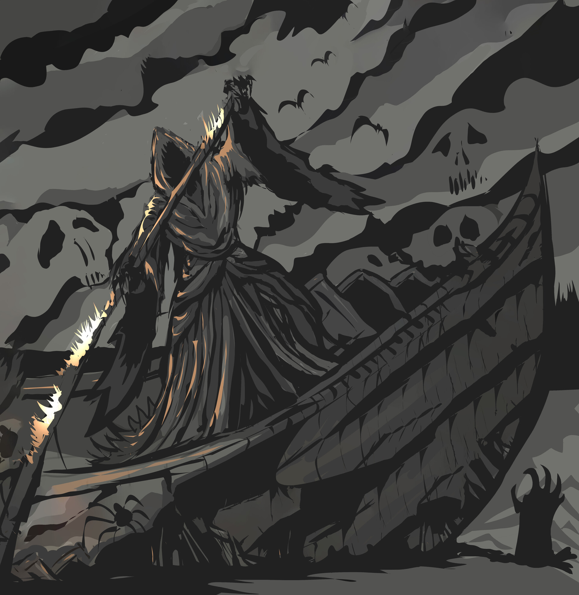 ArtStation - "Caronte" drawings