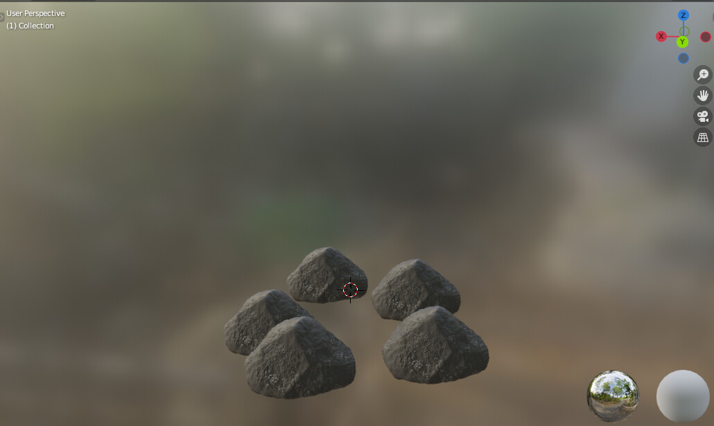 ArtStation - Riverside Rocks