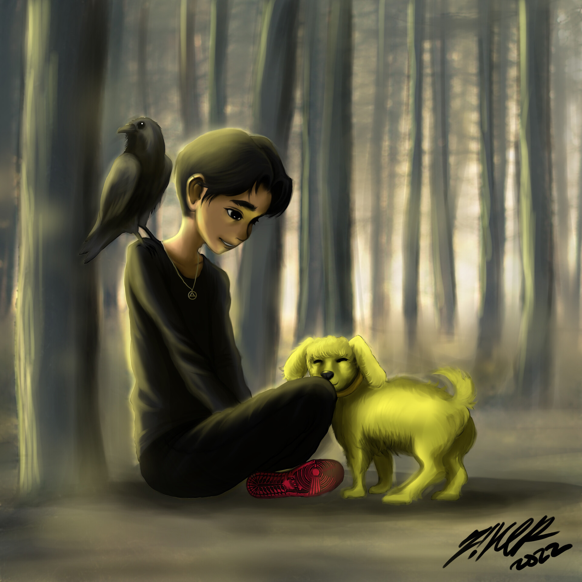 ArtStation - Wonder Through the Forest