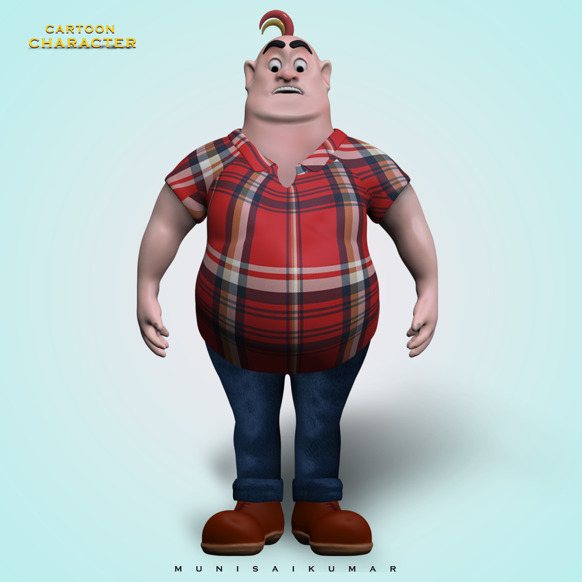 ArtStation - 3D Cartoon Character
