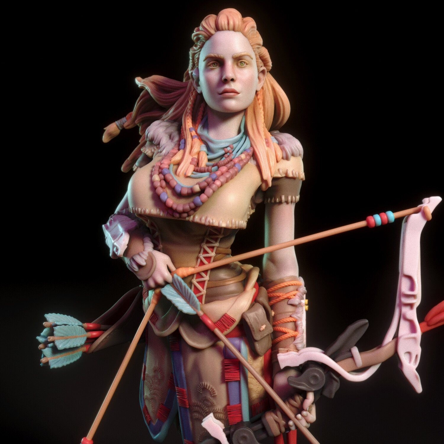ArtStation - Aloy - 3D printing