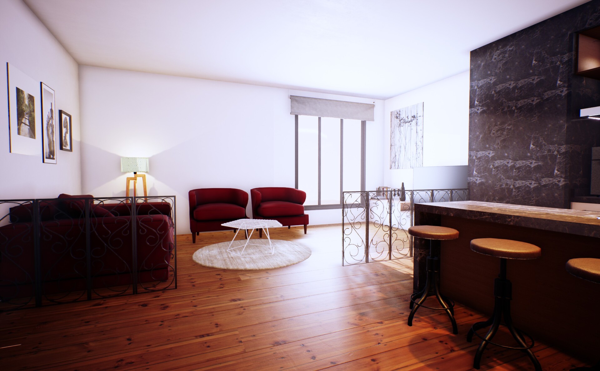 ArtStation - studio apartment