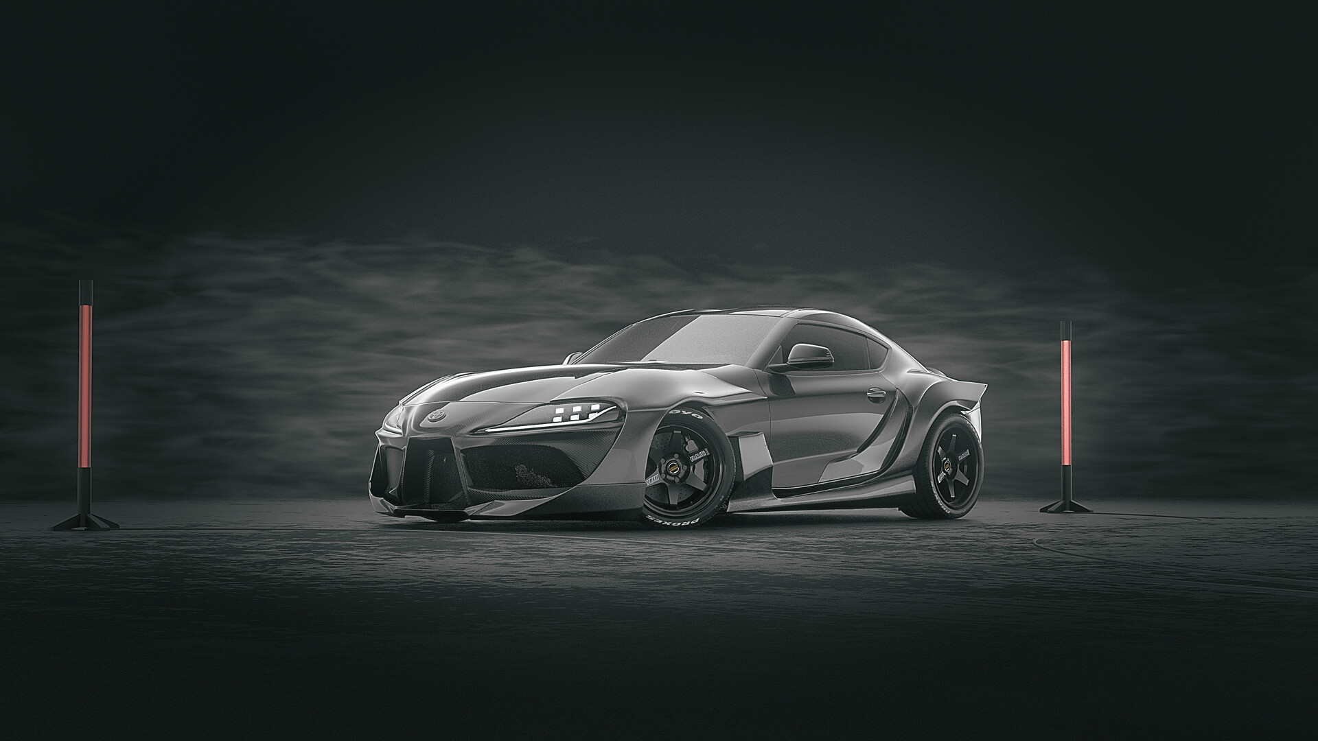 ArtStation - Toyota Supra MK5