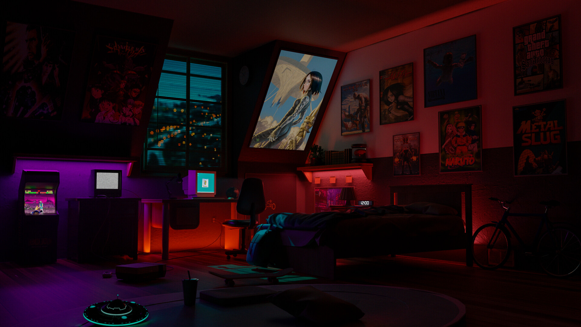 ArtStation - The friki room