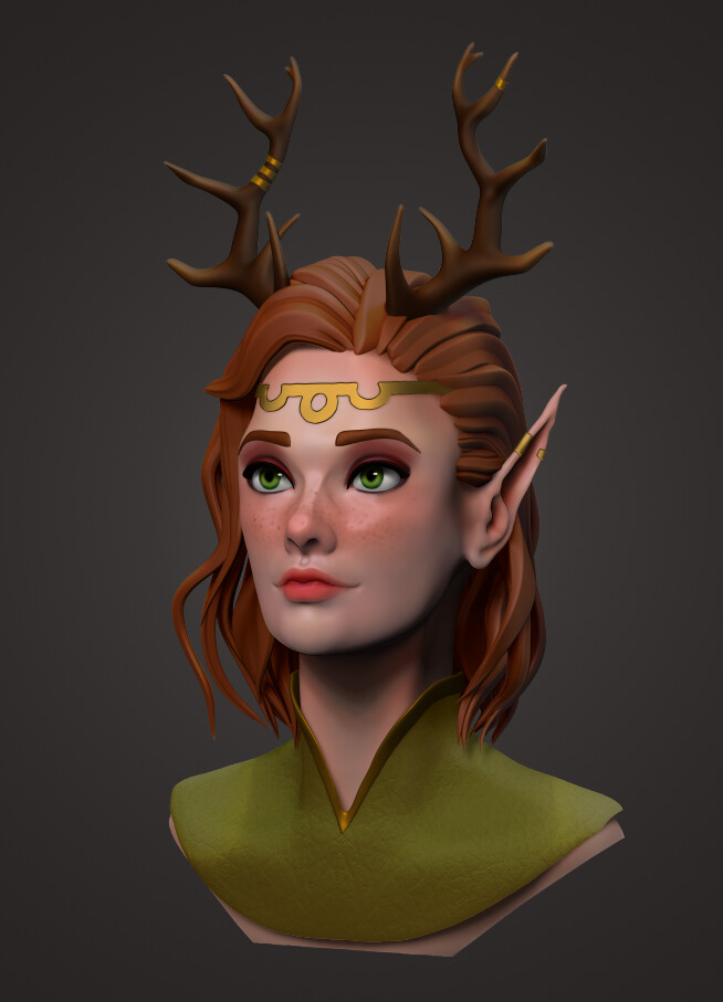 ArtStation - Forest Elf