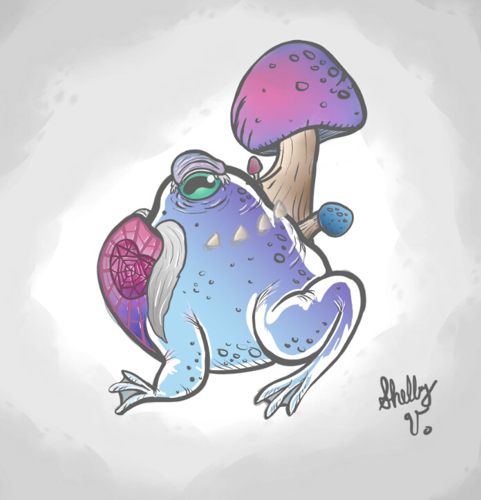 Shelby Vigliotta - Elder Lotus Frog Creature