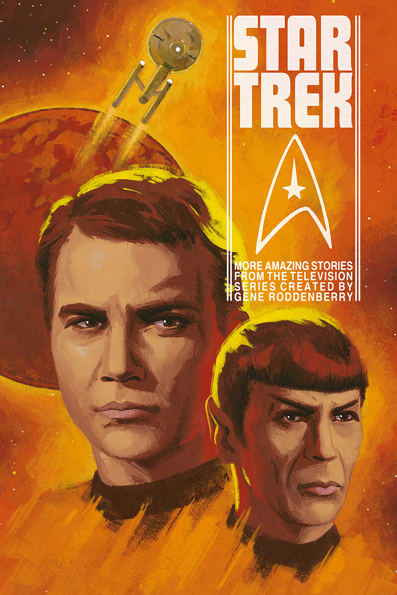 ArtStation - Star Trek OG Vintage Paperback Cover